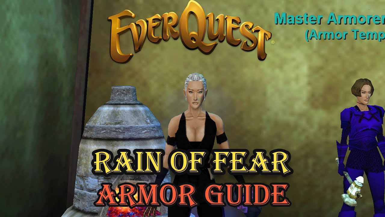 Everquest Guide - Rain of Fear - Armor Creation Guide - YouTube
