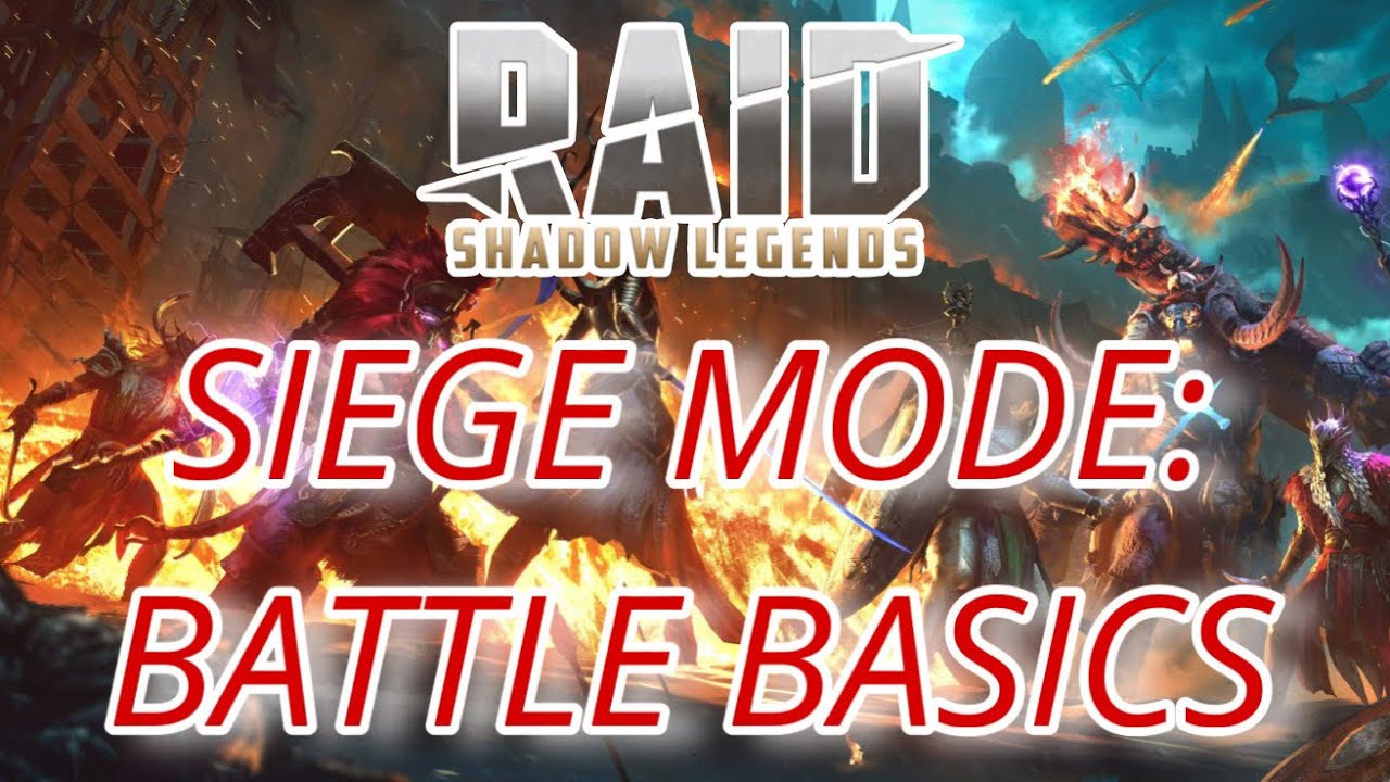 [Raid] Siege Mode: Battle Basics - YouTube