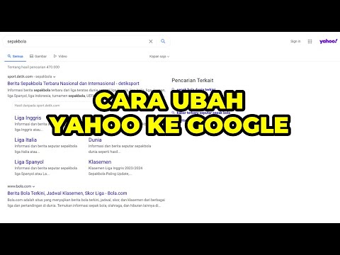 CARA MENGUBAH MESIN PENCARIAN YAHOO KE GOOGLE | CARA MENGUBAH MESIN YAHOO KE GOOGLE DI CHROME ...