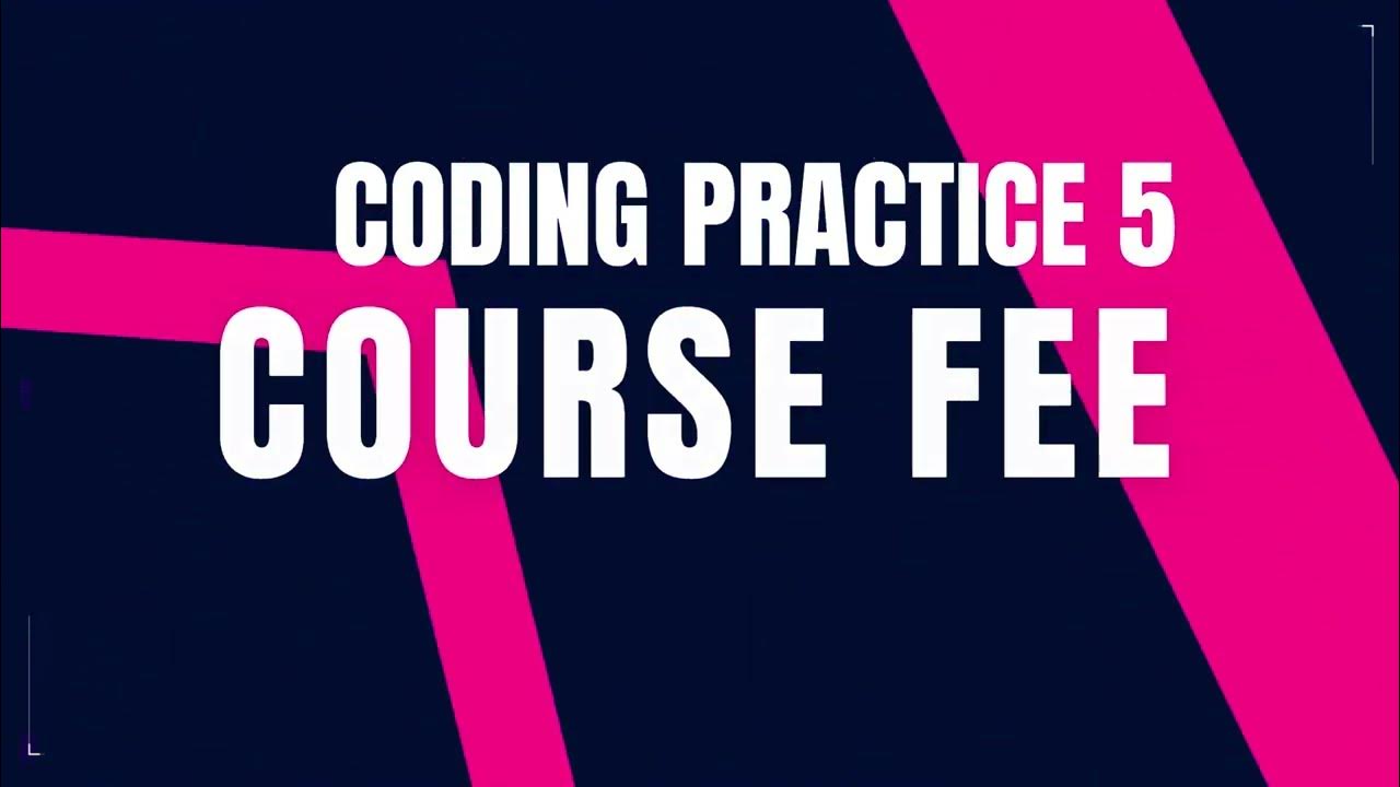 Course Fee Coding Practice 5 Python Coding Tips Tricks Nxtwave