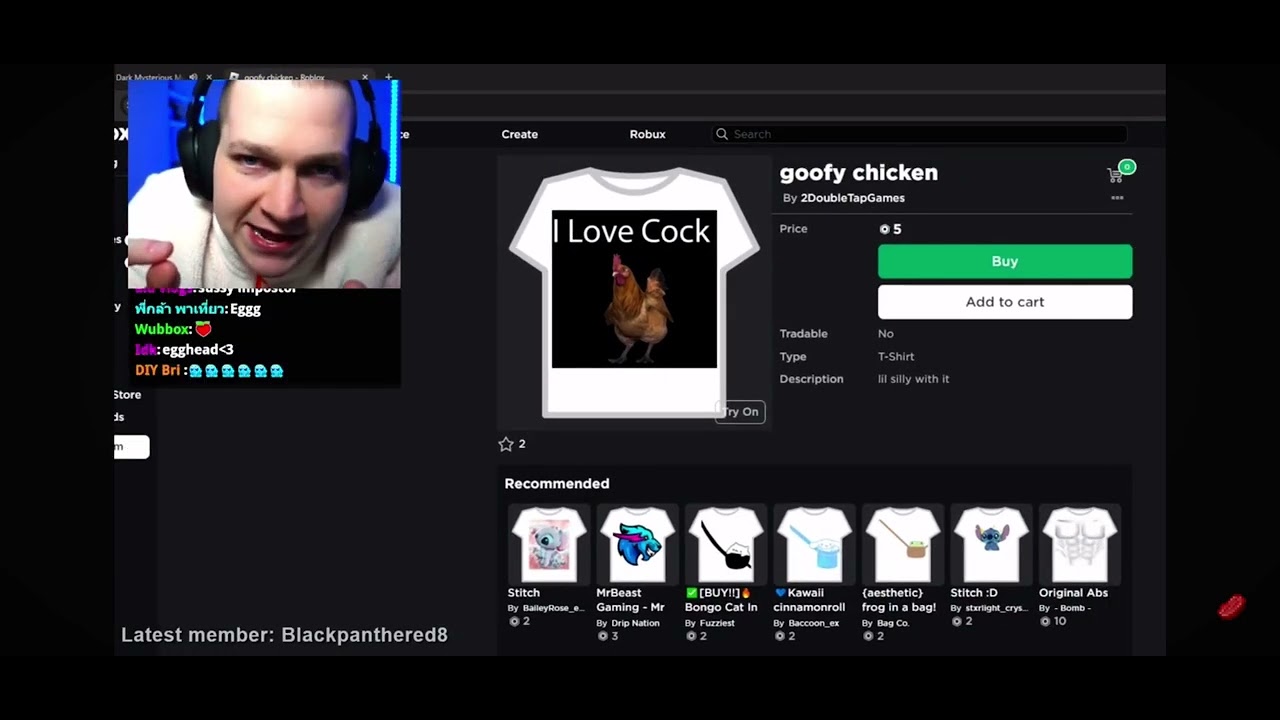 People Want Steak To Buy a Roblox Shirt.. - YouTube