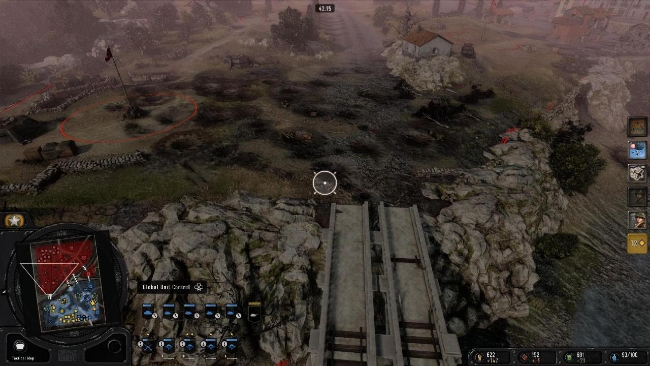 Company of Heroes 3 Big tank battle PS5 - YouTube