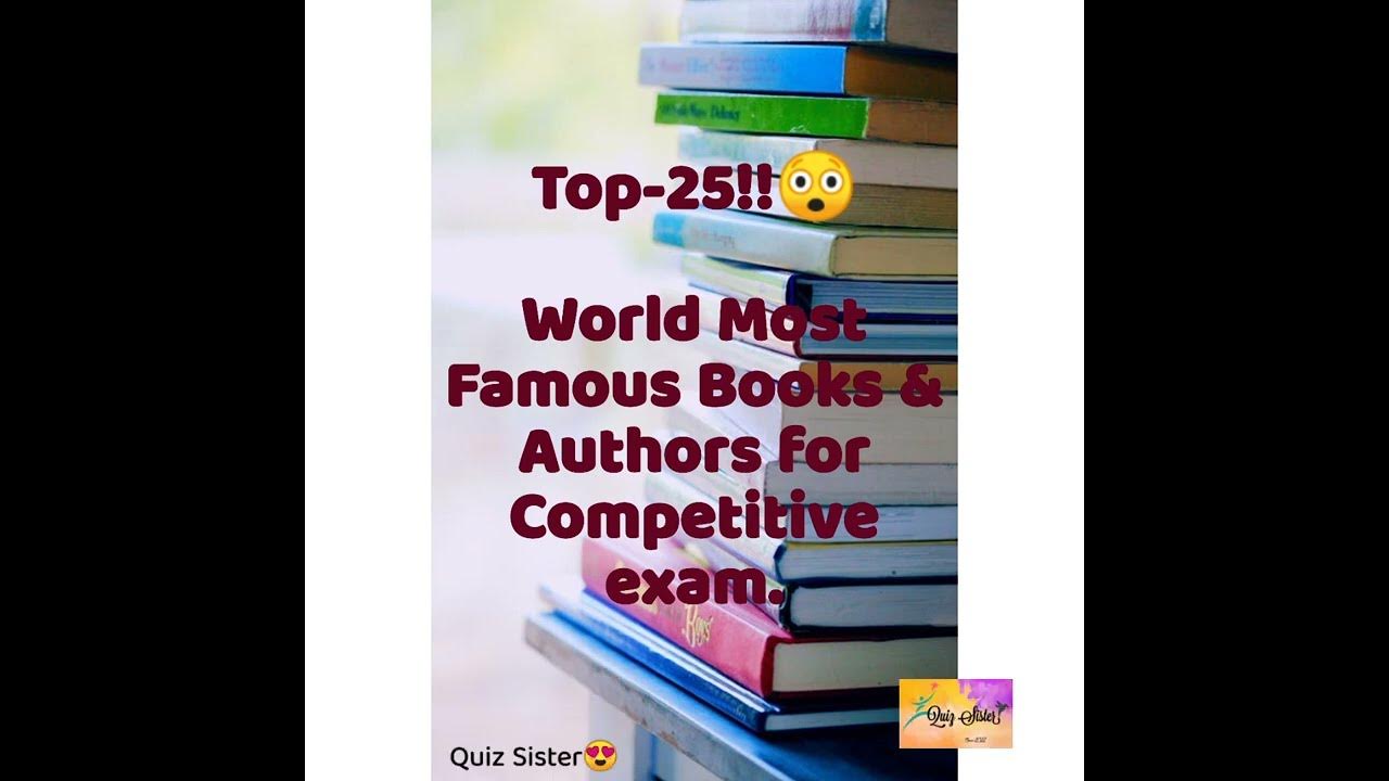 Wow 25 World Most Famous Book s And Author s YouTube wow-25-world-most-famous-book-s-and-author-s-youtube
