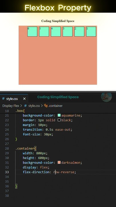 01/100 - Flexbox Property. #html #css #javascript #tutorial #project # ...