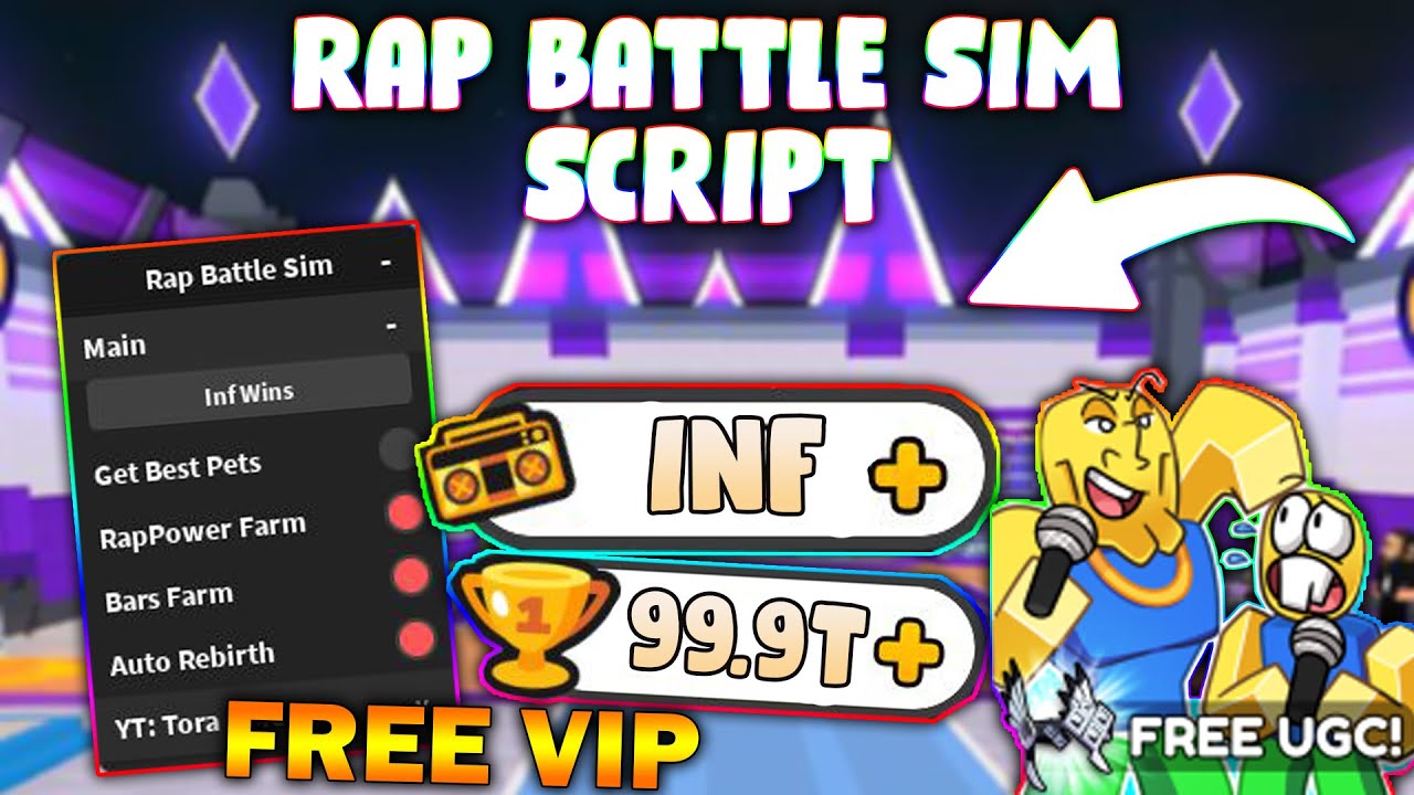 *UPDATED* Rap Battle Simulator Script (PASTEBIN 2023) (GET BEST PETS ...