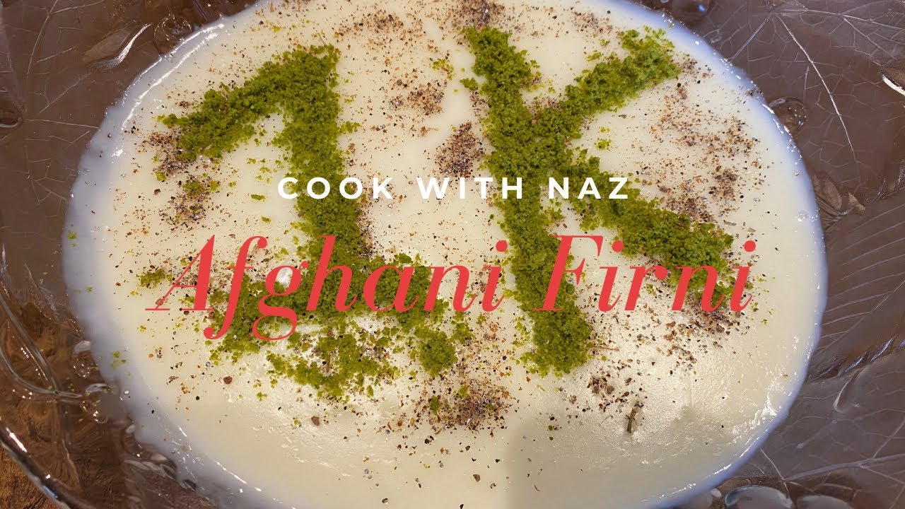 AFGHANI FIRNI..| Afghani Custard Recipe|Quick & Easy. With Celebration ...