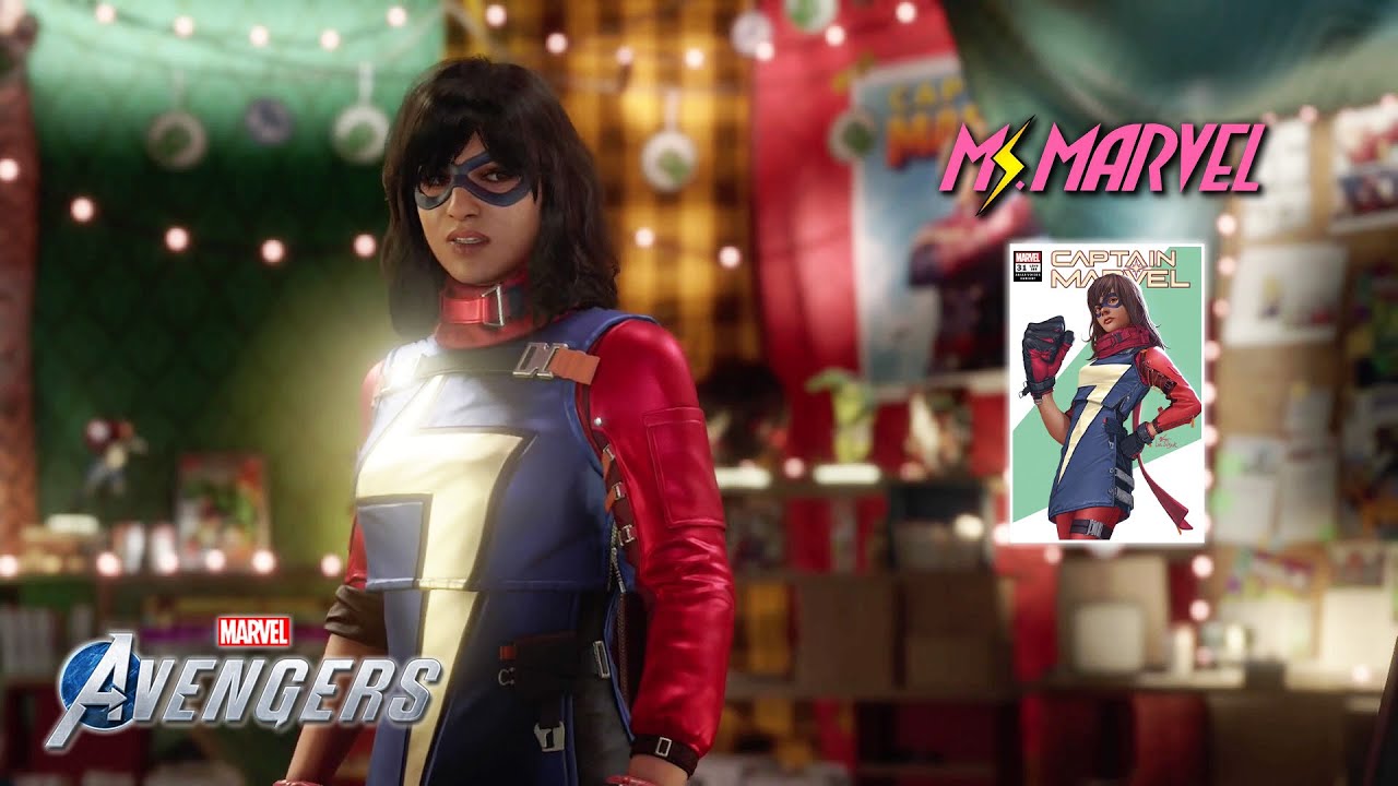 Marvel's Avengers - Ms. Marvel Power Gloves Suit Gameplay - YouTube