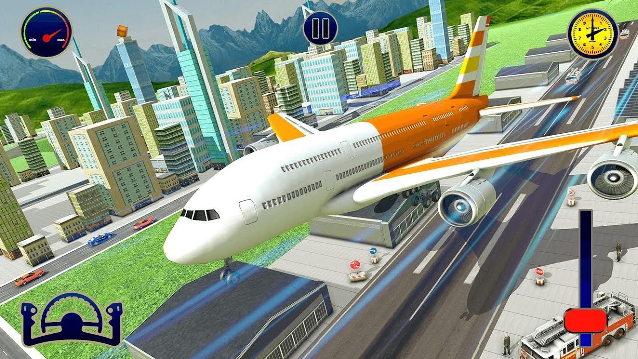 Plane Landing Flight Simulator Academy - YouTube