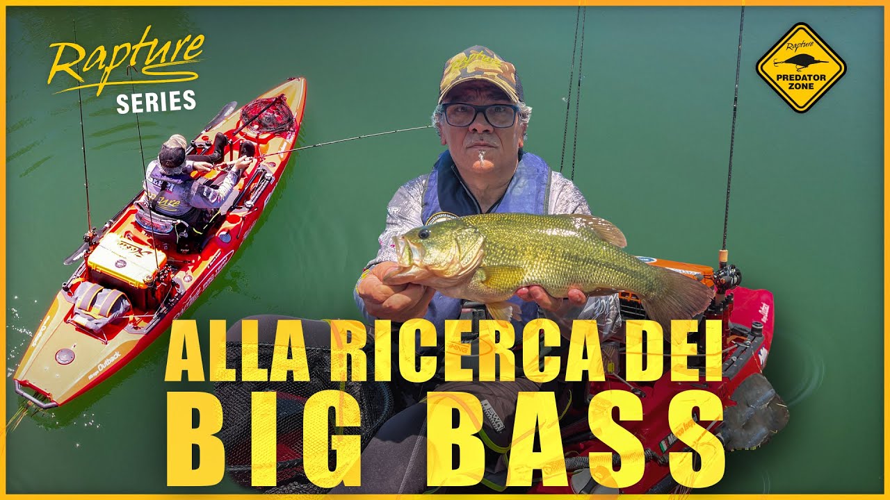 PESCA A SPINNING in KAYAK ai BIG BASS: Azione in Cava | Predator Zone 2025 - YouTube
