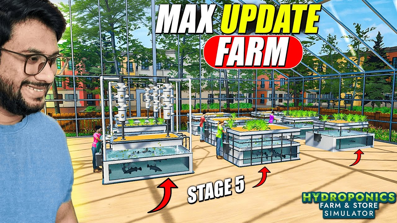 FINALLY FULLY UPDATE MY HYBRID FARM In My HYBRID STORE - Hydroponics ...