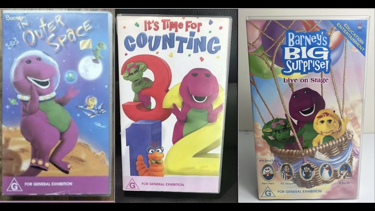 Barney Fan Club for Triple Australia VHS - YouTube
