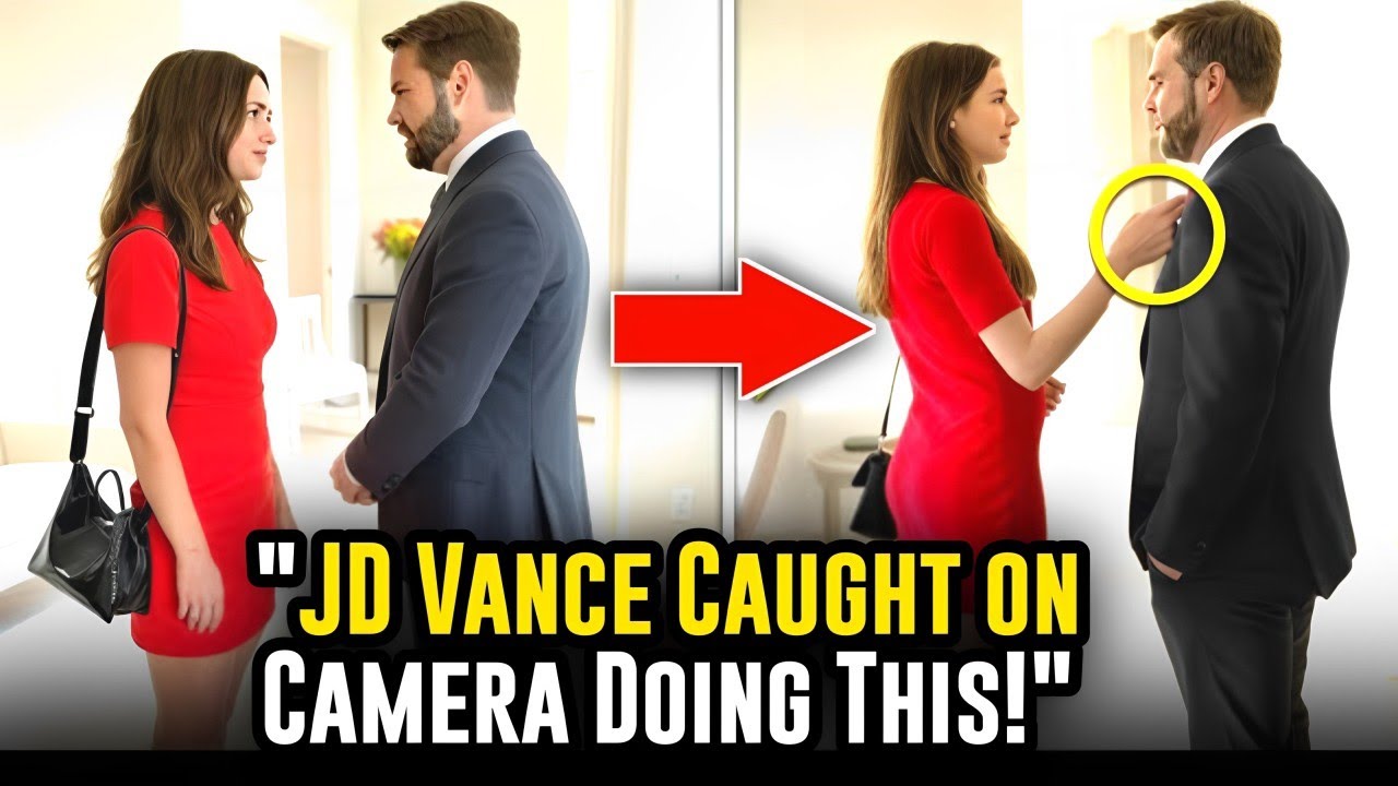 JD VANCE CAUGHT OFF GUARD On Camera Doing THIS! - YouTube