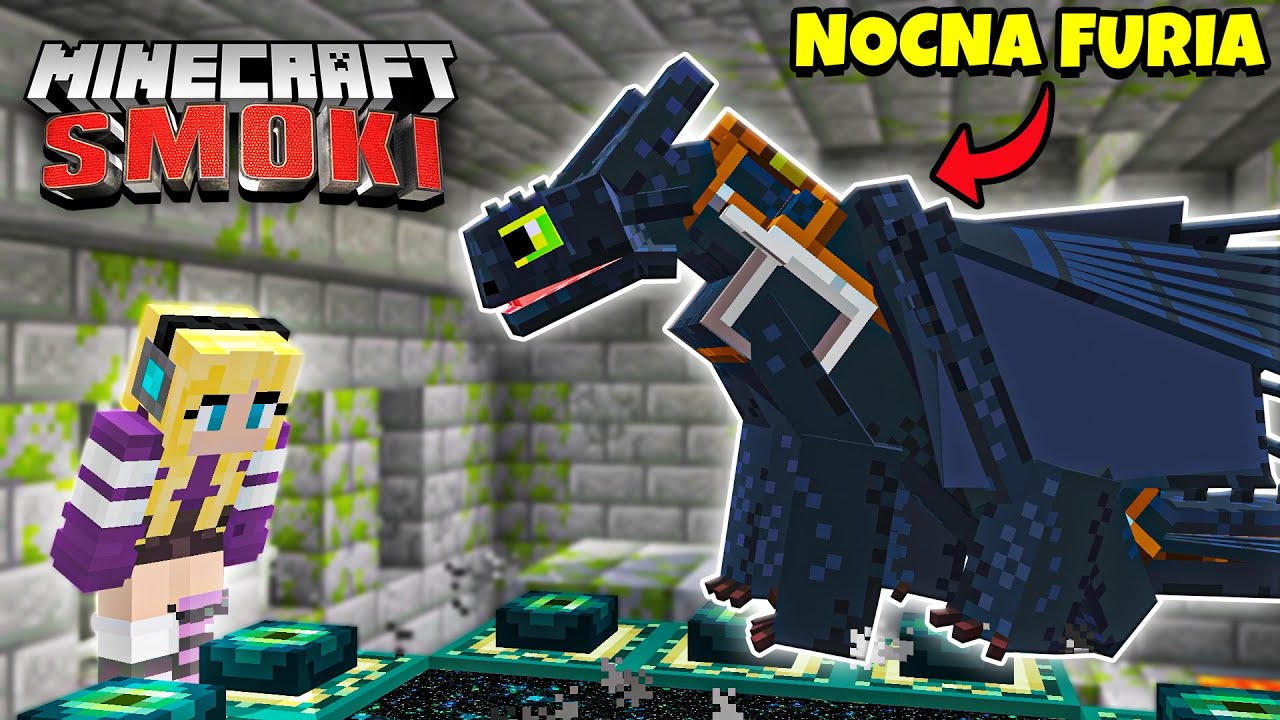 NOCNA FURIA w ENDZIE (koniec serii)💎 JAK WYTRESOWAĆ SMOKA w MINECRAFT ...