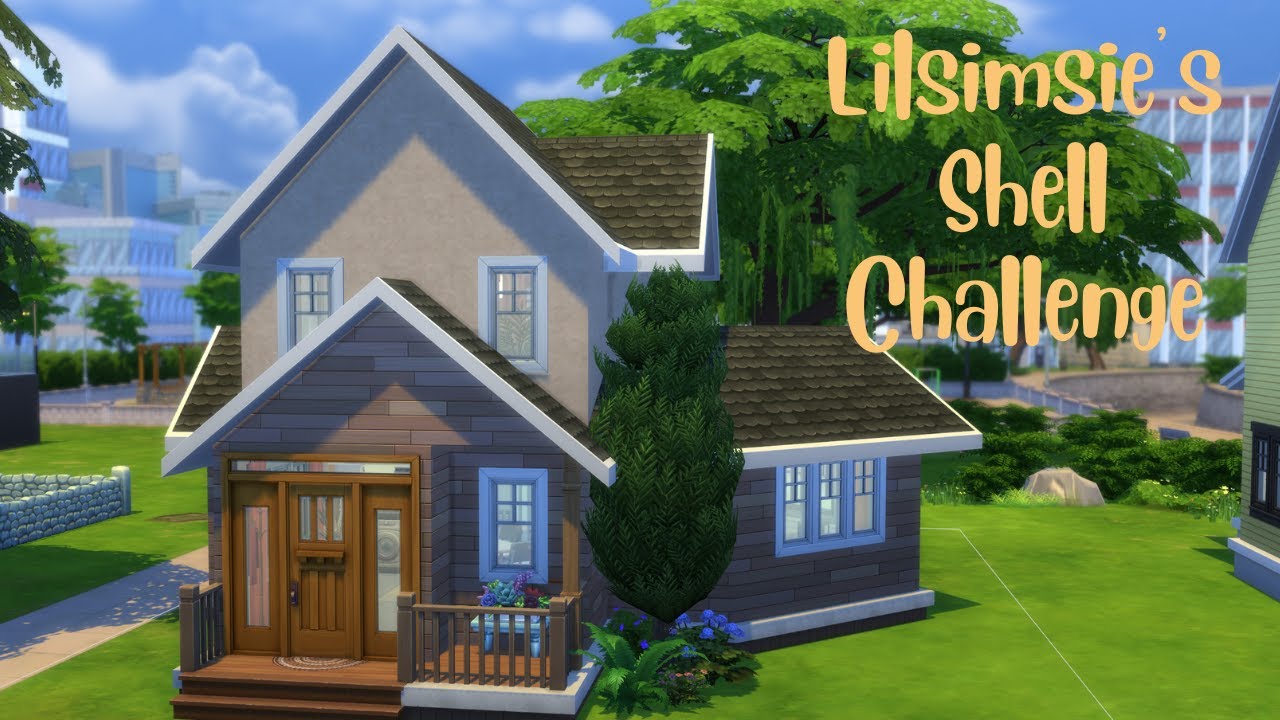 Lilsimsie Shell Challenge - Speed Build! - Sims 4 #yeehawshellchallenge ...