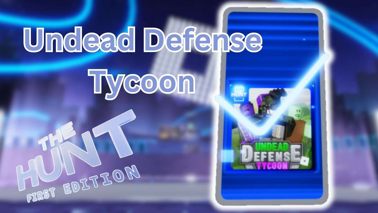 The Hunt First Edition: Undead Defense Tycoon - YouTube
