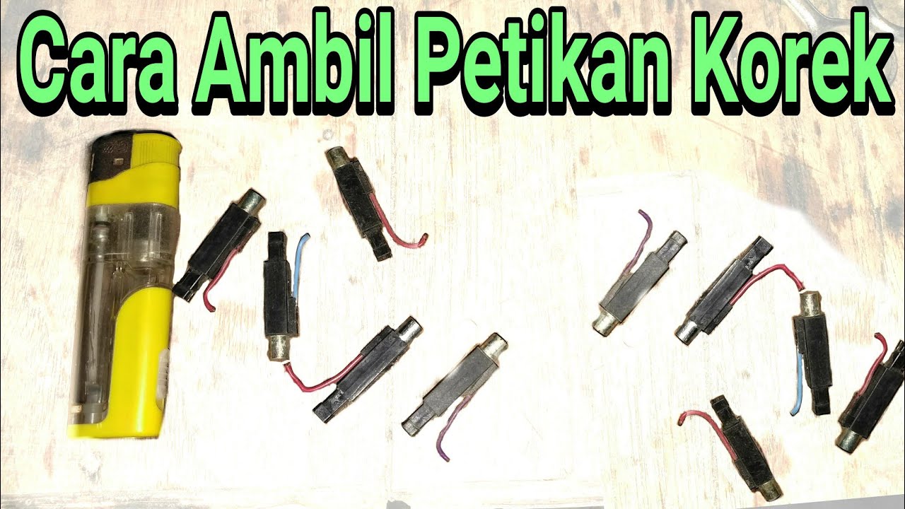 Cara lepas Cetekan korek - YouTube