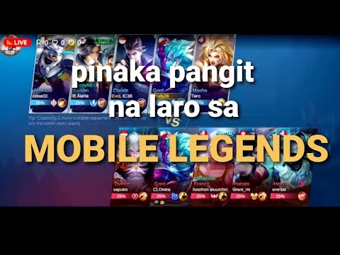Pinaka pangit na laro sa Mobile Legends - YouTube