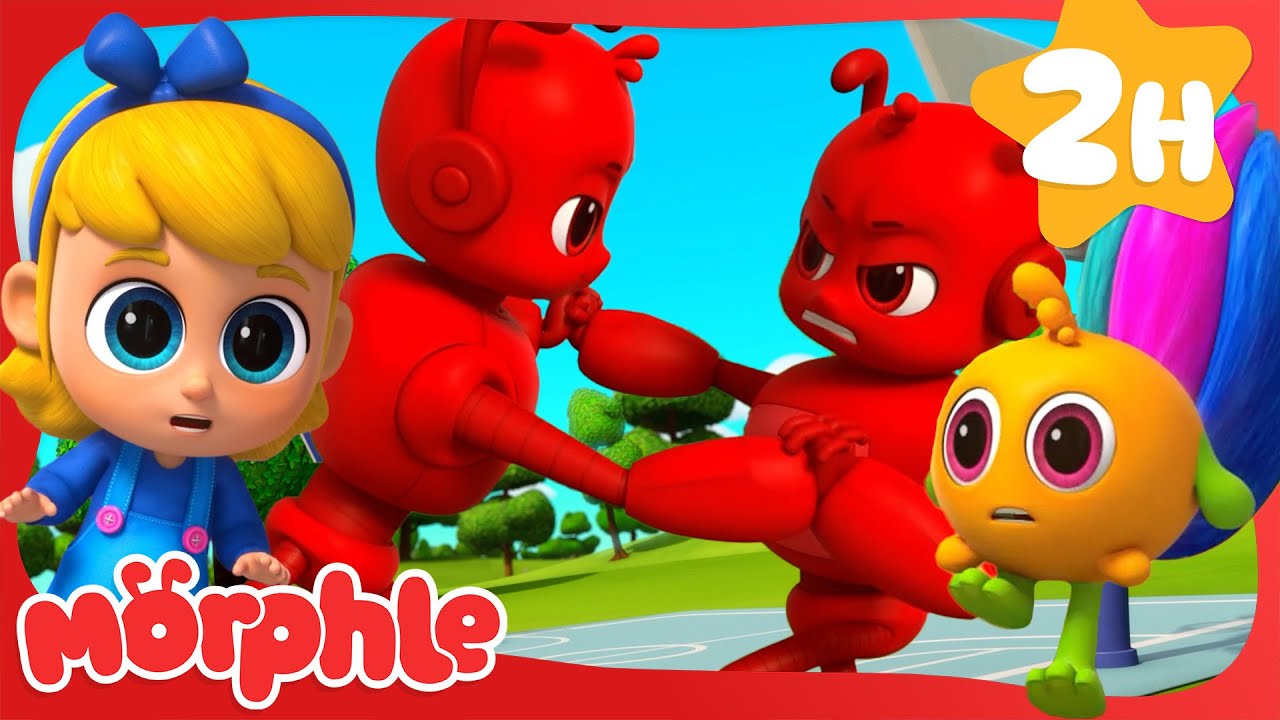 Magic Mirror Chaos! | Morple Fun Cartoons | Moonbug Kids Cartoon ...