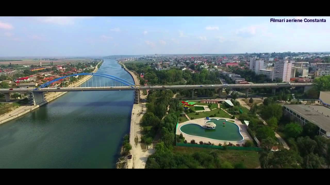 Orasul Medgidia cu aripi -Filmare aeriana a orasului Medgidia HD - YouTube