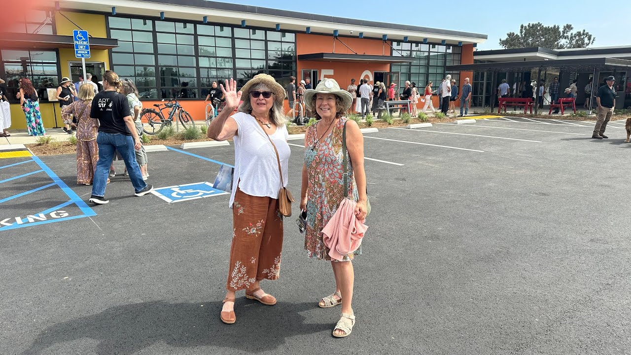 Pacific View Arts Center Opens in Encinitas, Ca - YouTube