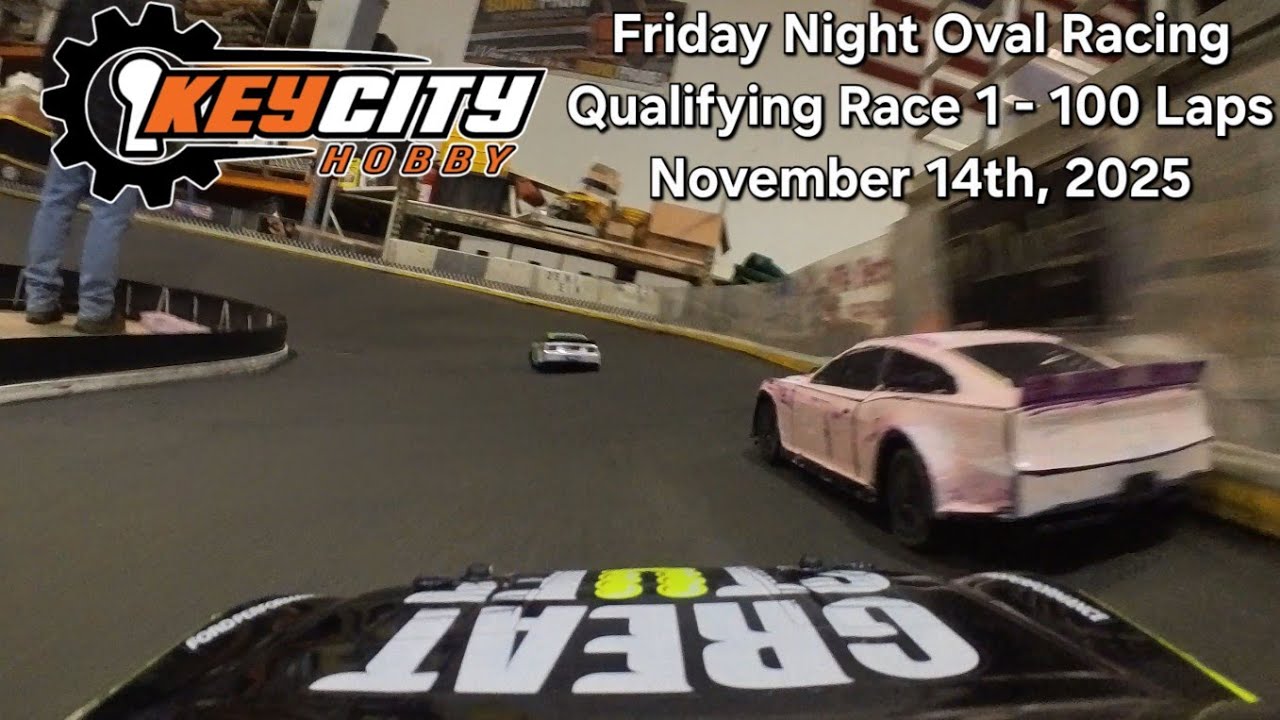 Key City Hobby - Friday Night NASCAR Racing - Qualifying Race 1 ...