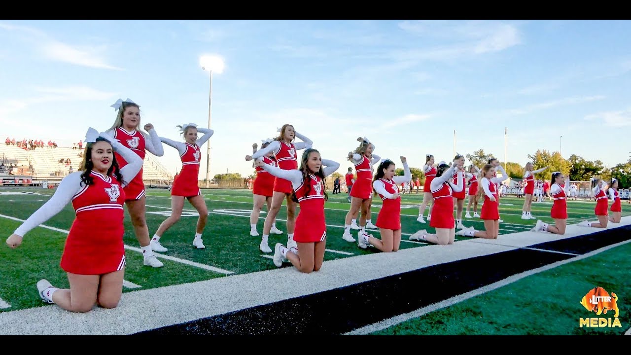 LM Extras: Jackson Ironmen Cheerleaders Perform at Miami Trace - YouTube
