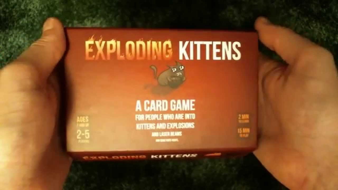 RPC Review - Exploding Kittens Card Game - Elan Lee, The Oatmeal, Shane ...