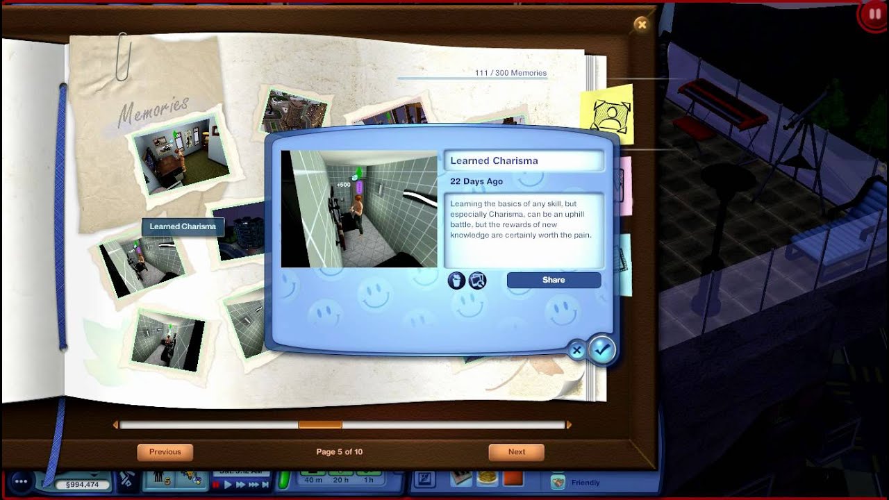 The Sims 3 Generations - My Sims' Memories in the Scrapbook - YouTube