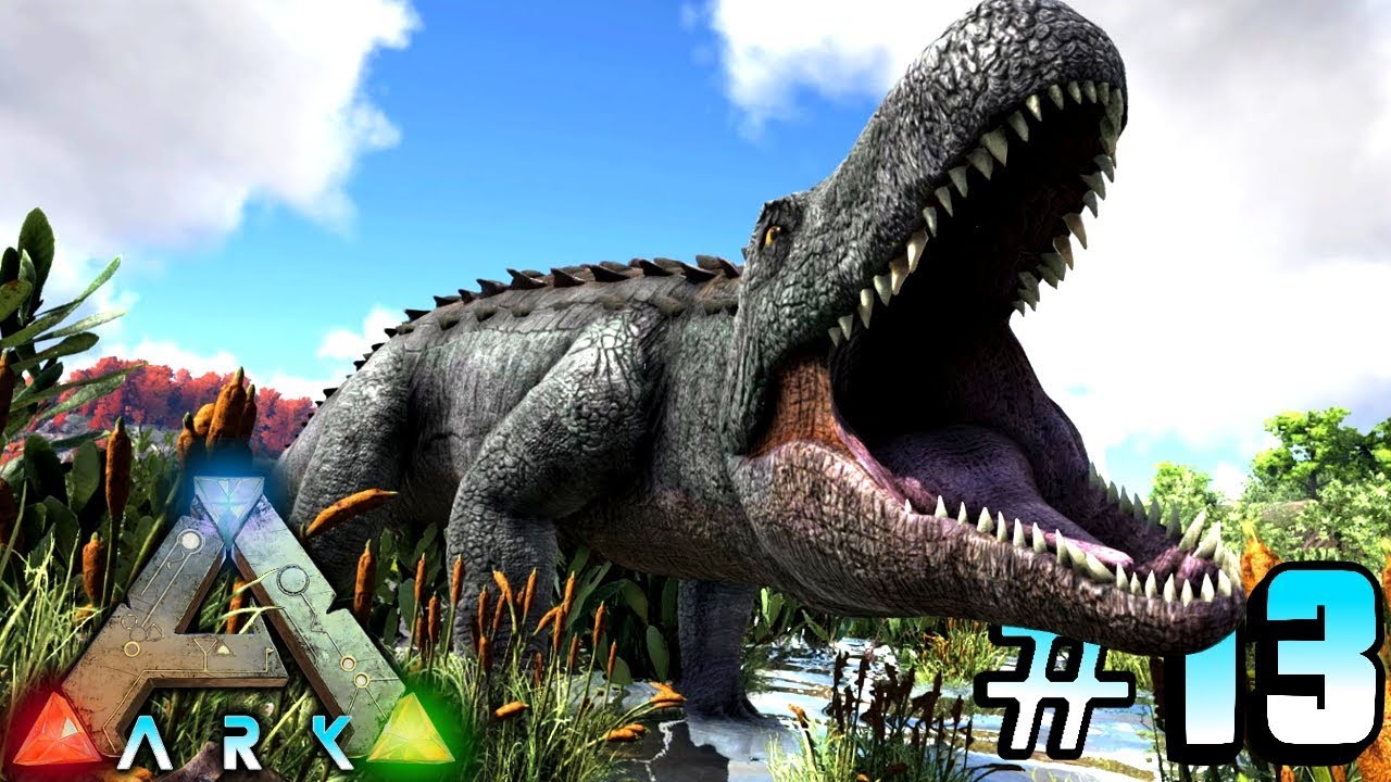 ARK: Paradise #13 - Fasolasuchus, den riesen Kaprosuchus zähmen & der ...