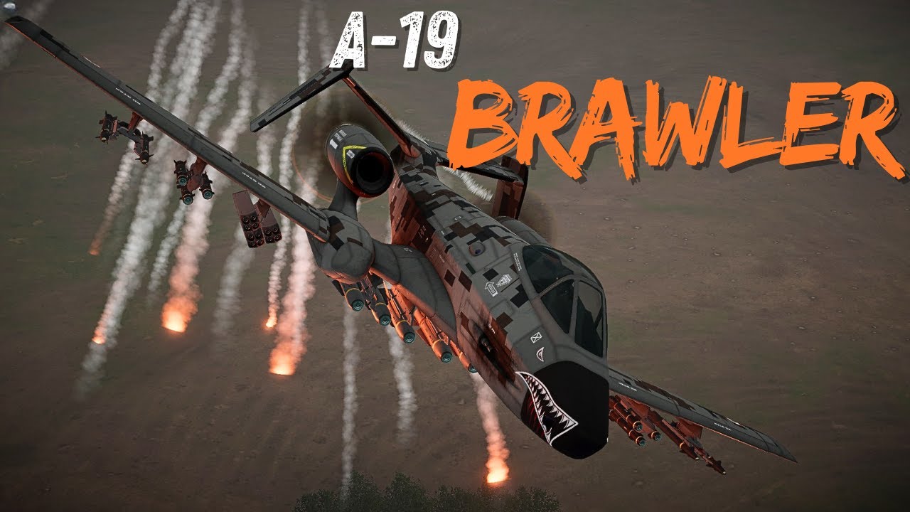Nuclear Option: A-19 Brawler Ground Pounding | Intense Close Air ...