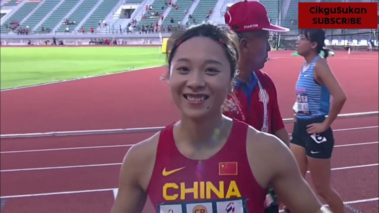 4 X 100M Womens FINAL | ASIAN ATHLETICS CHAMPIONSHIPS 2023 - YouTube