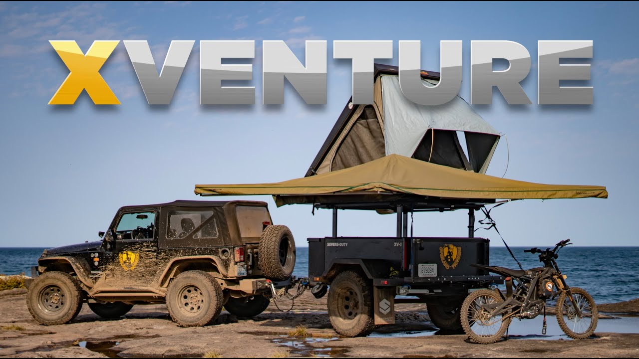 X-Venture XV-3 Severe Duty Overland Trailer - YouTube