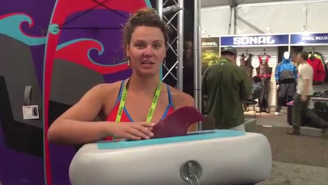 Hala Gear Retractable River SUP Fin - YouTube