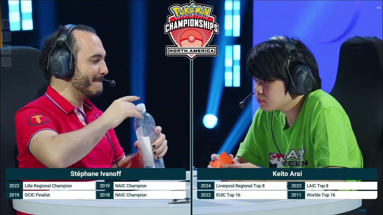 NAIC Top 4 B : Miroir Gardevoir - Pokémon TCG Internationals NA 2024 - YouTube