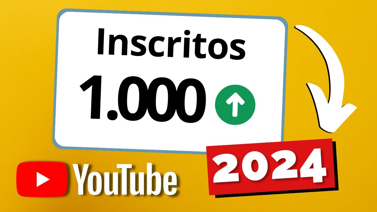 O Método PERFEITO de Ganhar Inscritos no YouTube 2024 - YouTube