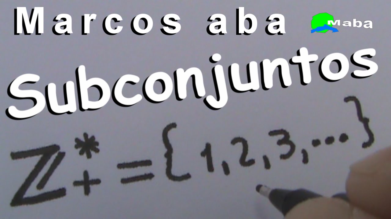 Subconjuntos Dos NÚmeros Inteiros Conjuntos Numéricos Youtube