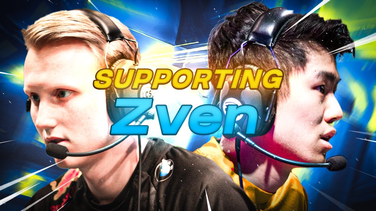 So I Supported C9 Zven... (ft. Quantum) Challenger Support - YouTube