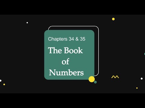 Numbers 34 and 35 - YouTube