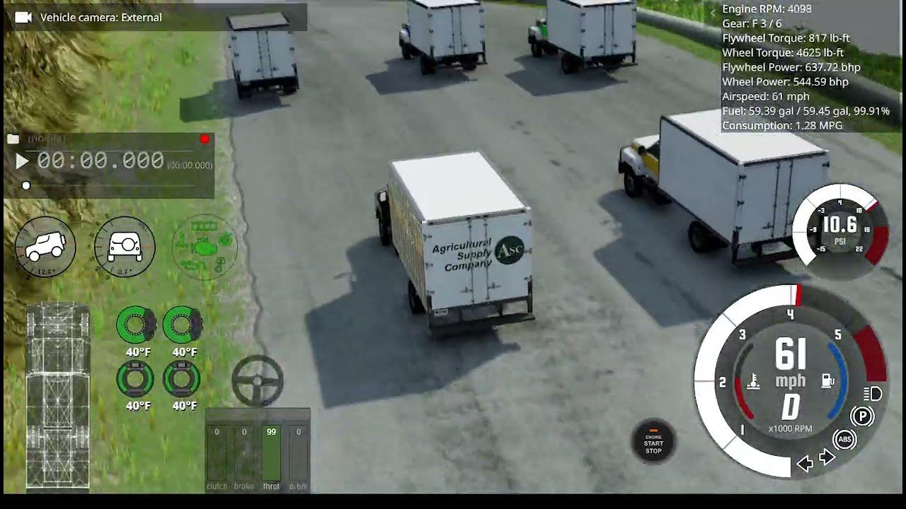 Rerecording the AI paths for Madness hill (BeamNG) - YouTube