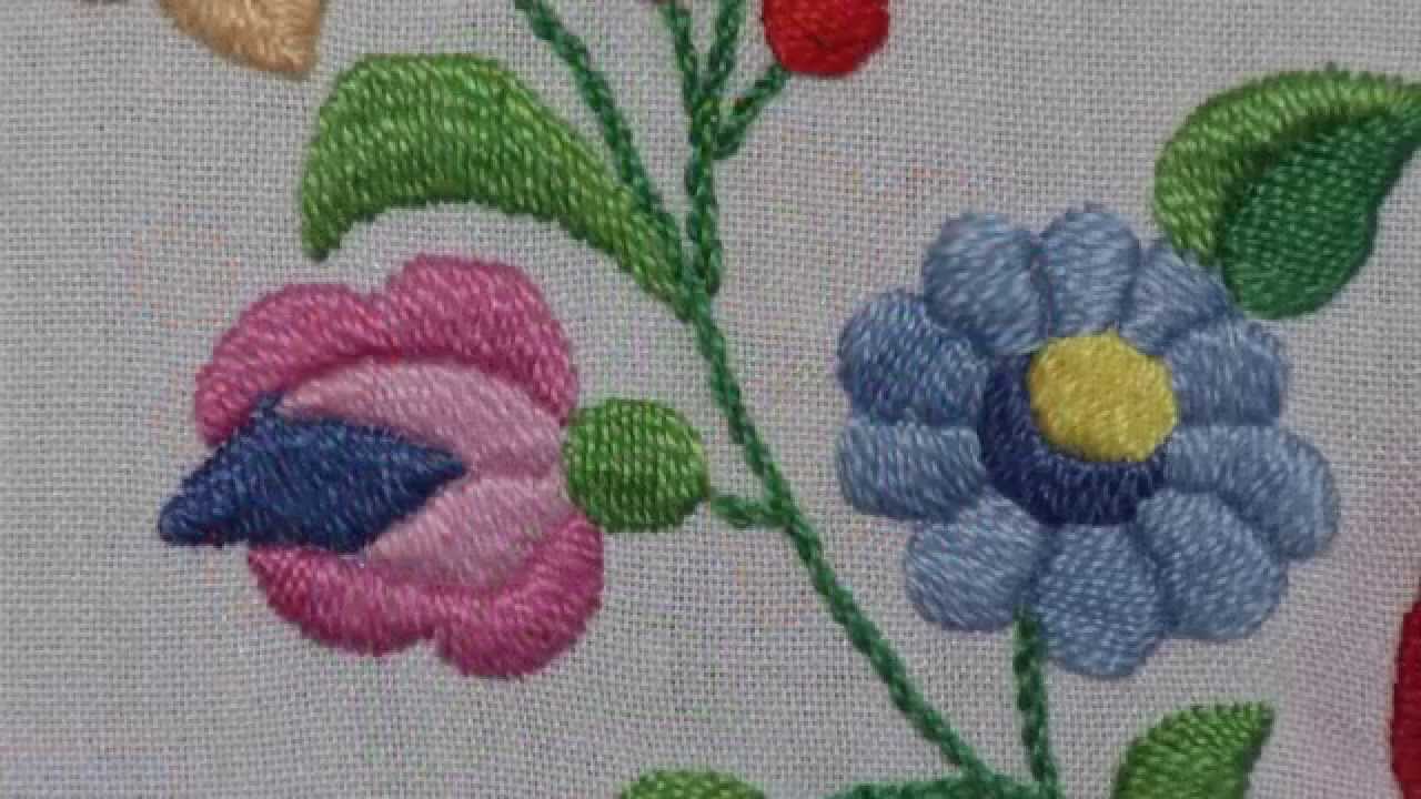 Hungarian Art - Embroidery - YouTube