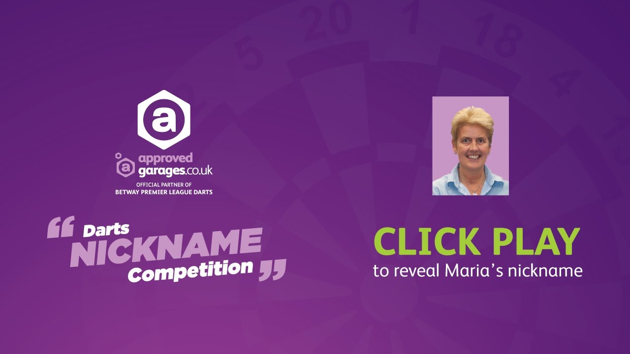 Maria McCullough Introducing Garage Nickname Competition - YouTube