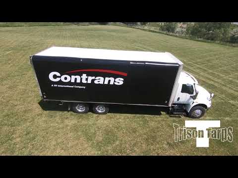 Conestoga XP on an International Straight Truck for Contrans Flatbed ...
