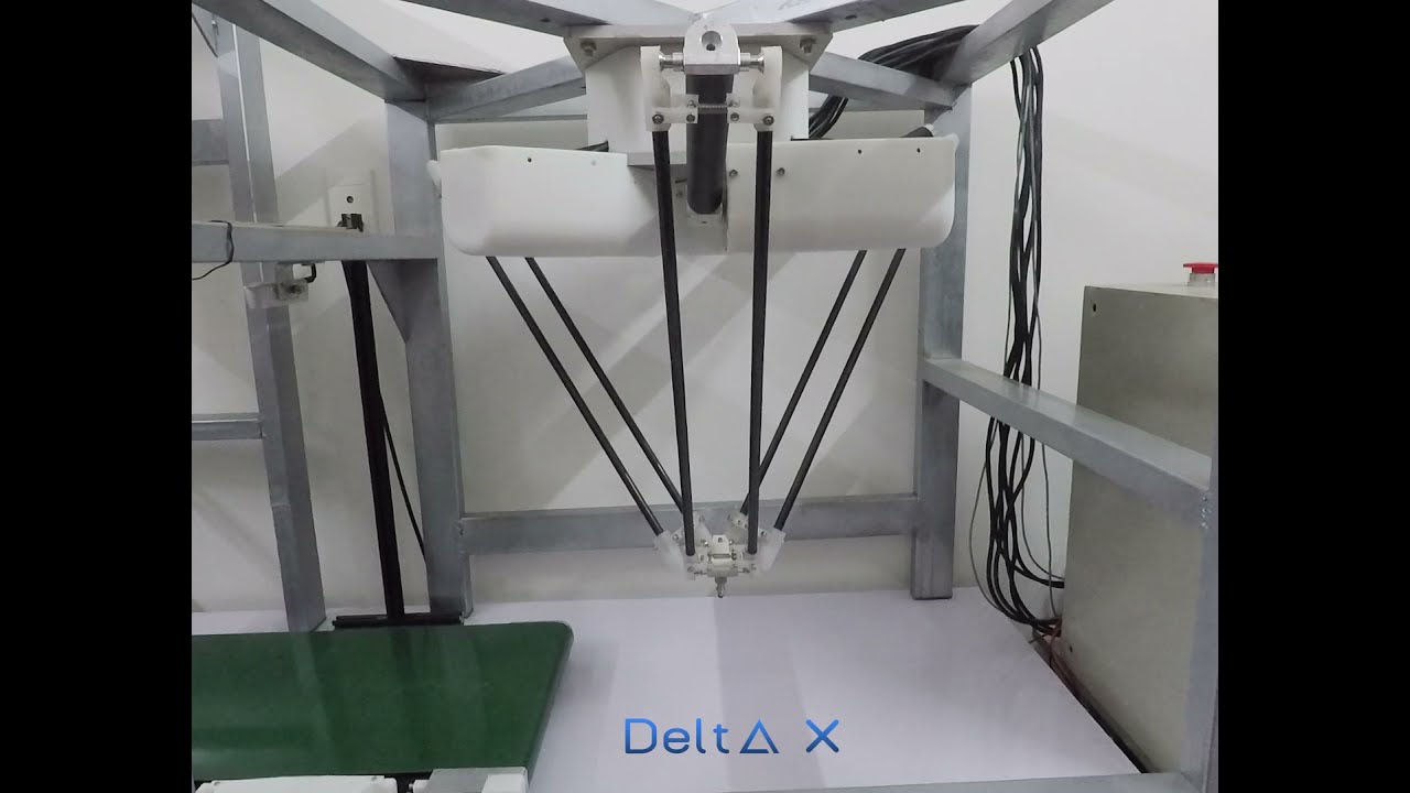 Delta X S V3 D600 3-axis - High speed demonstration - YouTube
