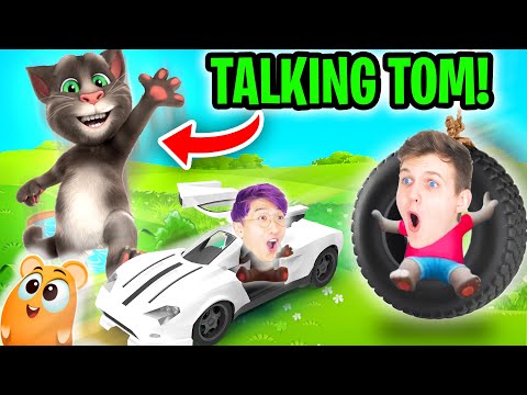 LankyBox FAILS in TALKING TOM APP! (Talking Tom IGNORED US!)