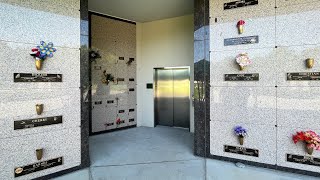 An OTIS elevator you are DYING to ride at Hampton Memorial Gardens Cemetary