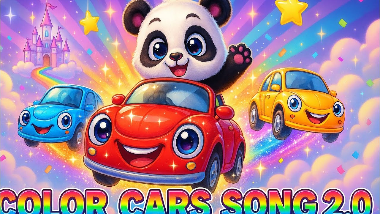Vroom Vroom! Color Cars Song 2.0 | Fun Racing for Kids - YouTube