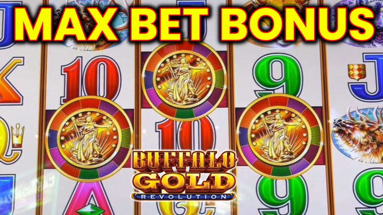 MAX BET BONUS! BUFFALO GOLD! HIGH LIMIT SLOTS - YouTube