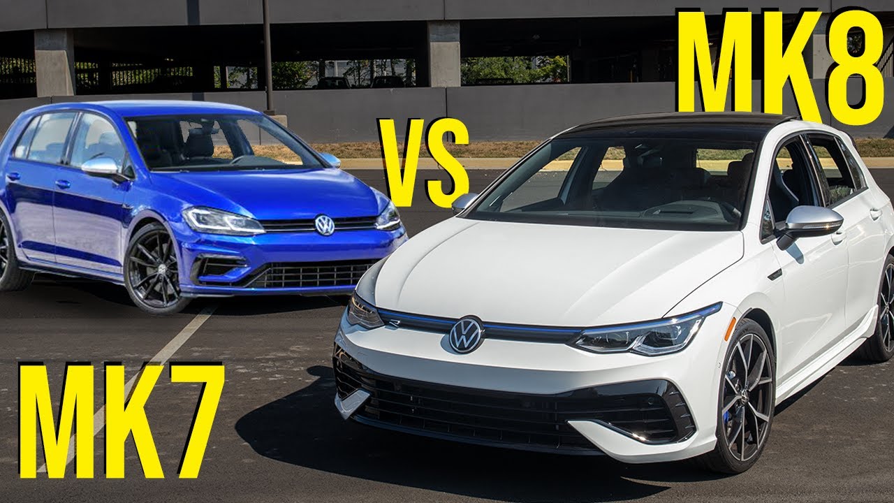 What New Parts are in a MK8 Golf R? - YouTube