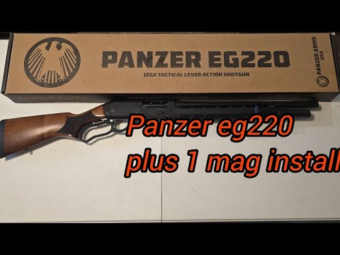 Panzer eg220 plus 1 mag tube extension install - YouTube