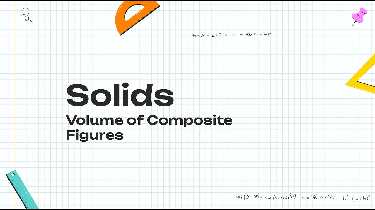 Volume of Composite 3D Figures - YouTube